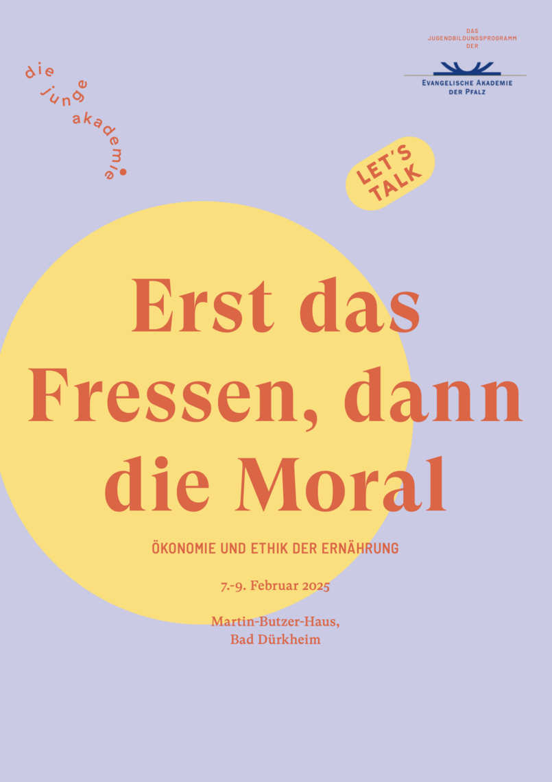 Erst das Fressen, dann die Moral? – Prof. Dr. Tobias Gaugler bei seinem ...